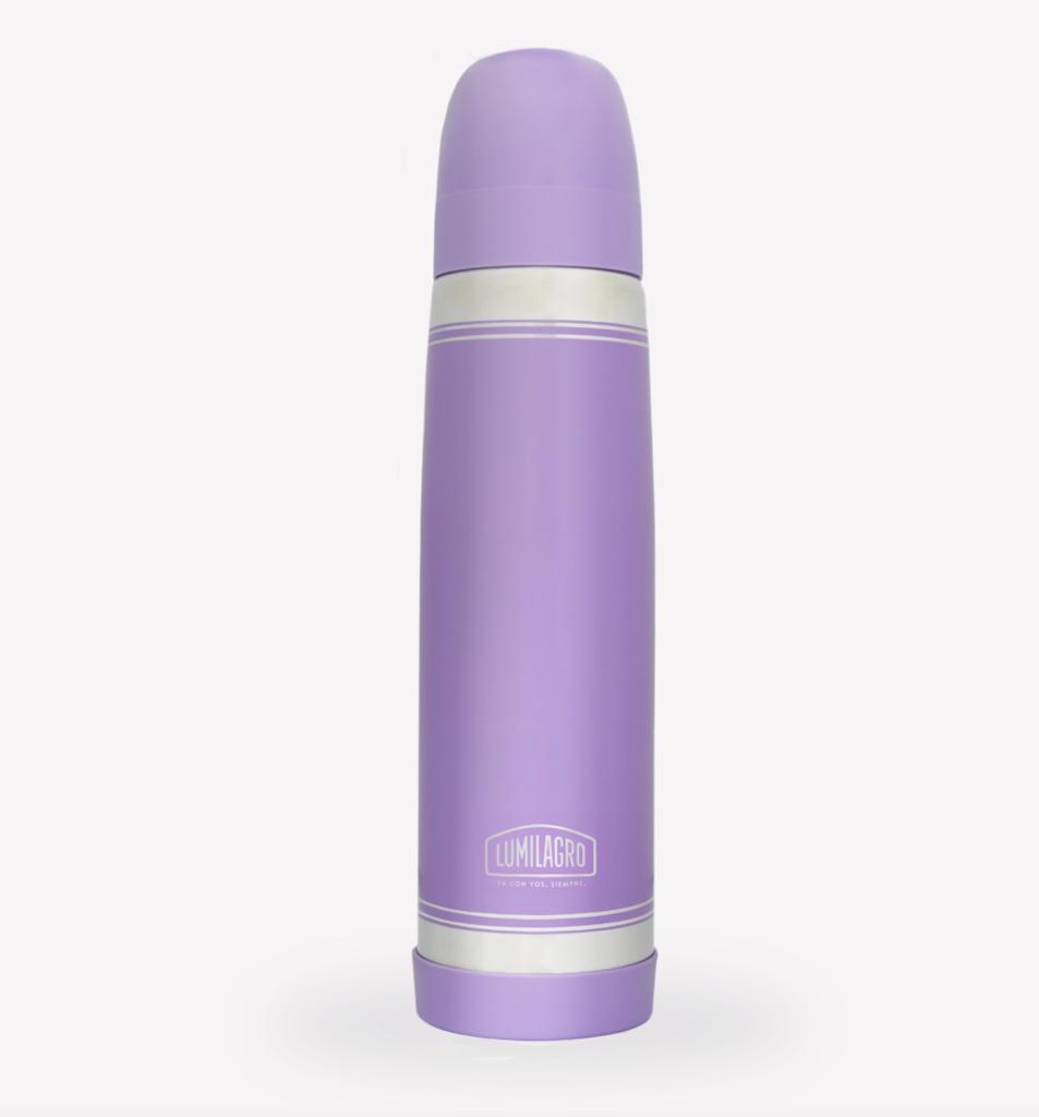 TERMO LUMILAGRO ACERO BALA VIOLETA 1